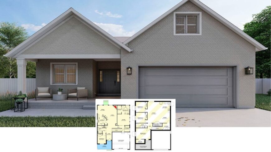 Introducing a 1 Bedroom 843 Sq. Ft. Cottage-Style Home (Must See Floor ...