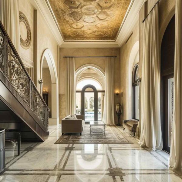 63 Unique Foyers Inspired by Tuscan and Baroque Design (Concept ...