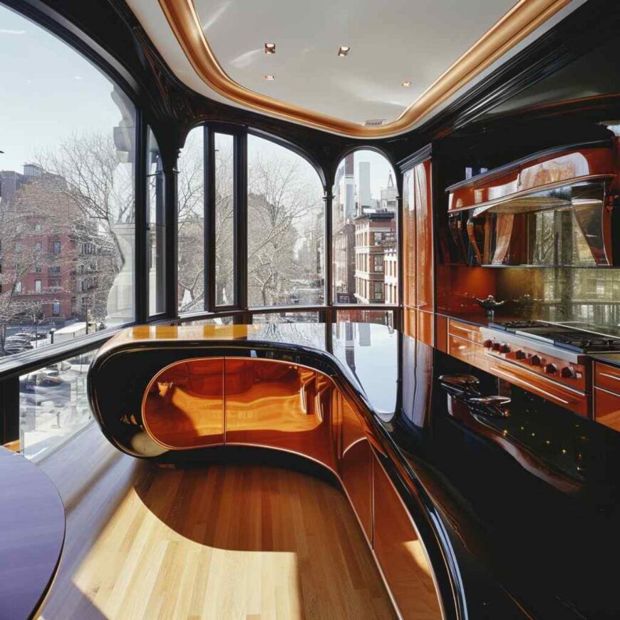 42 Neo-Deco Kitchens Where Timeless Design Meets Tomorrow (Concept ...