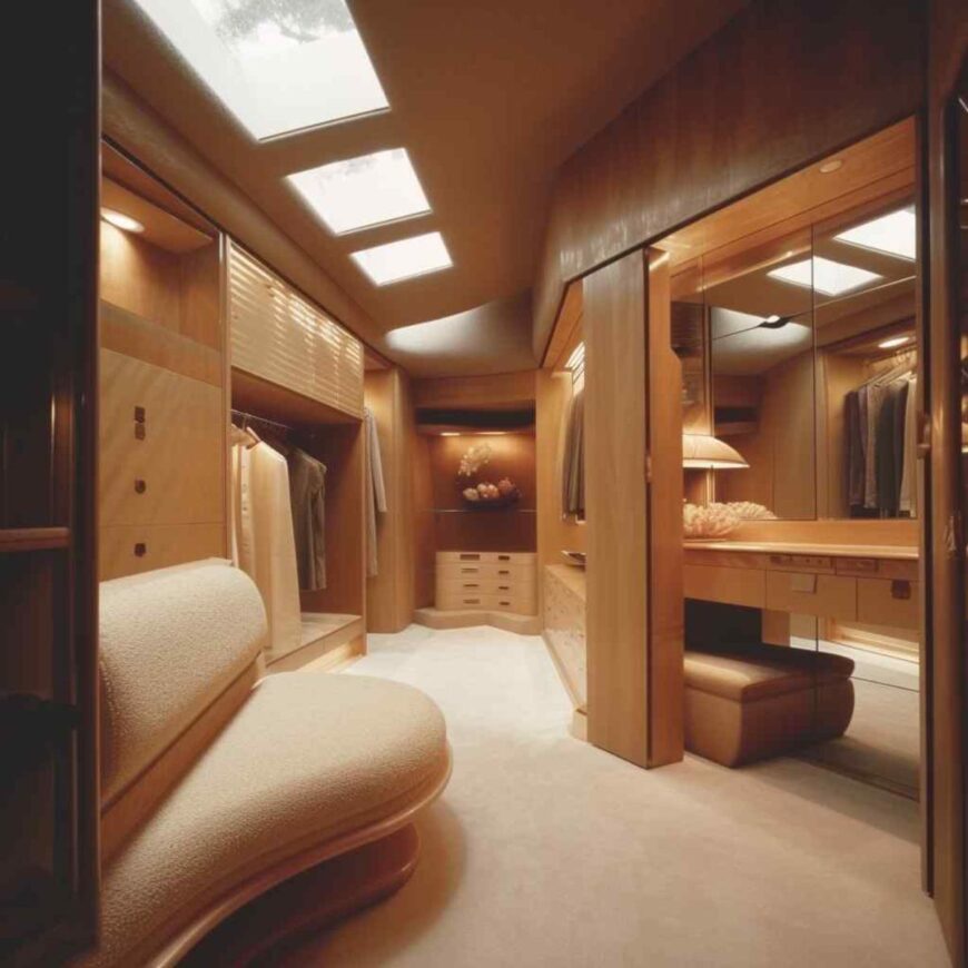 64 His-and-Her Walk-In Closets Bathed in Natural Light (Concept ...