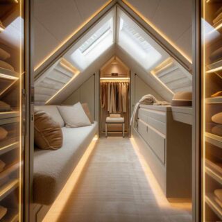 64 His-and-Her Walk-In Closets Bathed in Natural Light (Concept ...