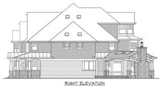 Three-Story Craftsman Style 5-Bedroom Stoneacre Home with Loft and ...
