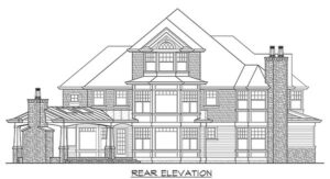 Three-Story Craftsman Style 5-Bedroom Stoneacre Home with Loft and ...