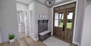 3-Bedroom Modern Farmhouse Style Single-Story Esquire Home with Bonus ...
