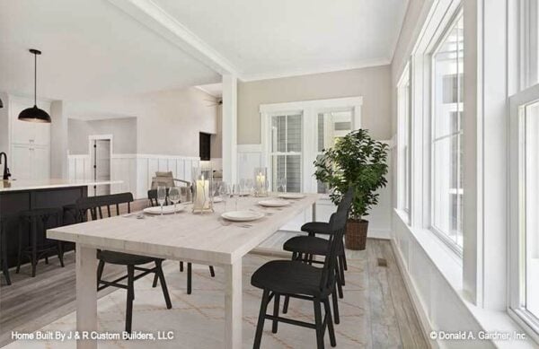 The Brielle Two-Story 4-Bedroom Cottage with Gambrel Roof, Loft, and ...