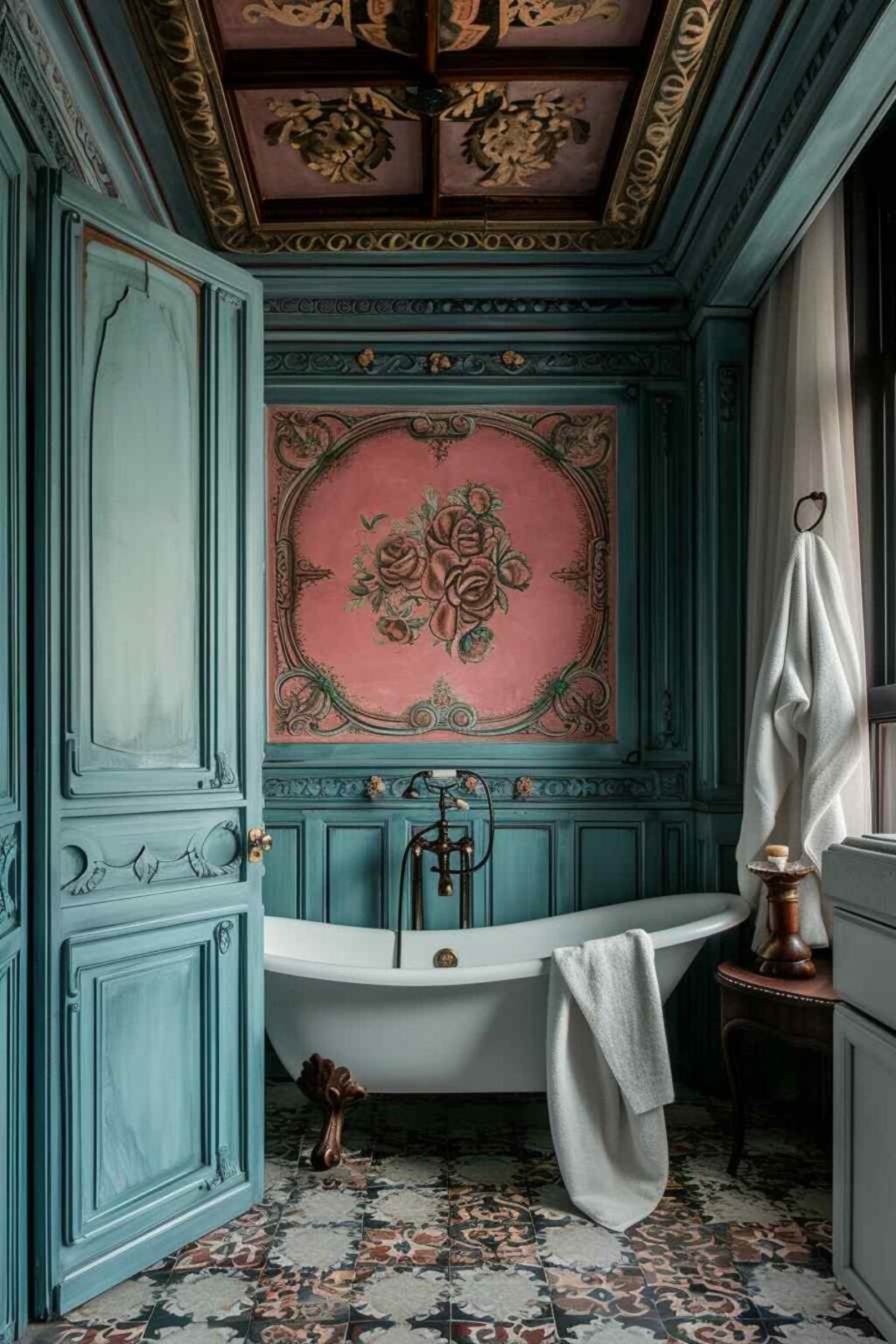 Renaissance and Rococo Styles Merge in 55 Bathroom Designs (Concept ...