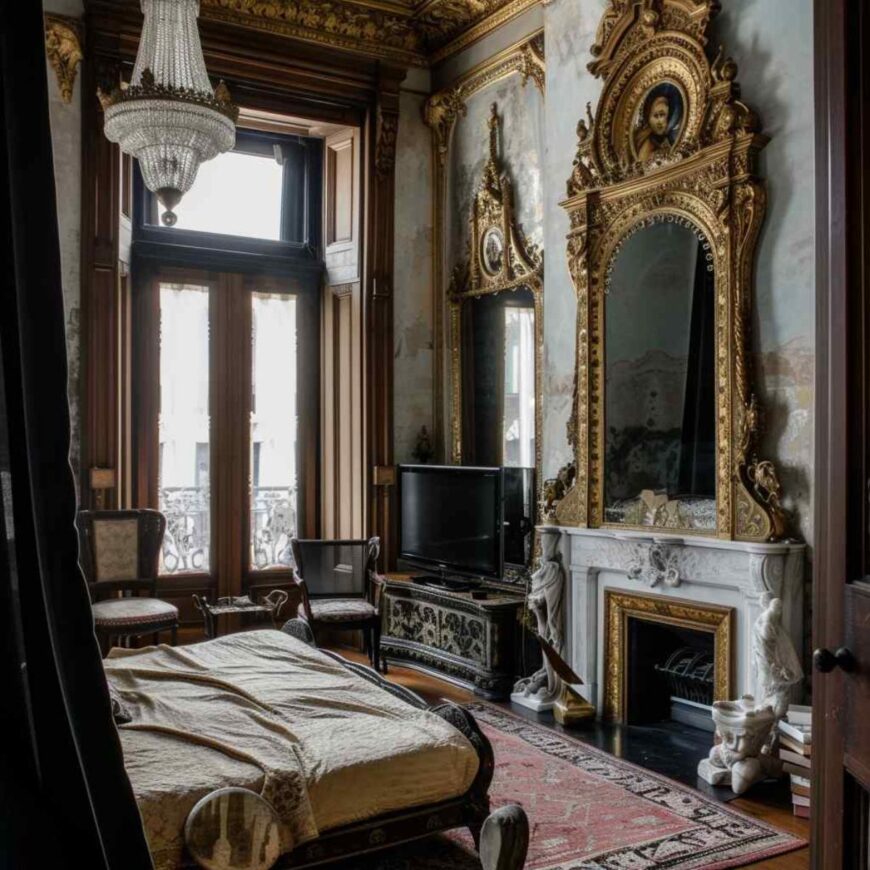 56 Bedroom Ideas that Flaunt Byzantine-Art Deco Mashup with ...
