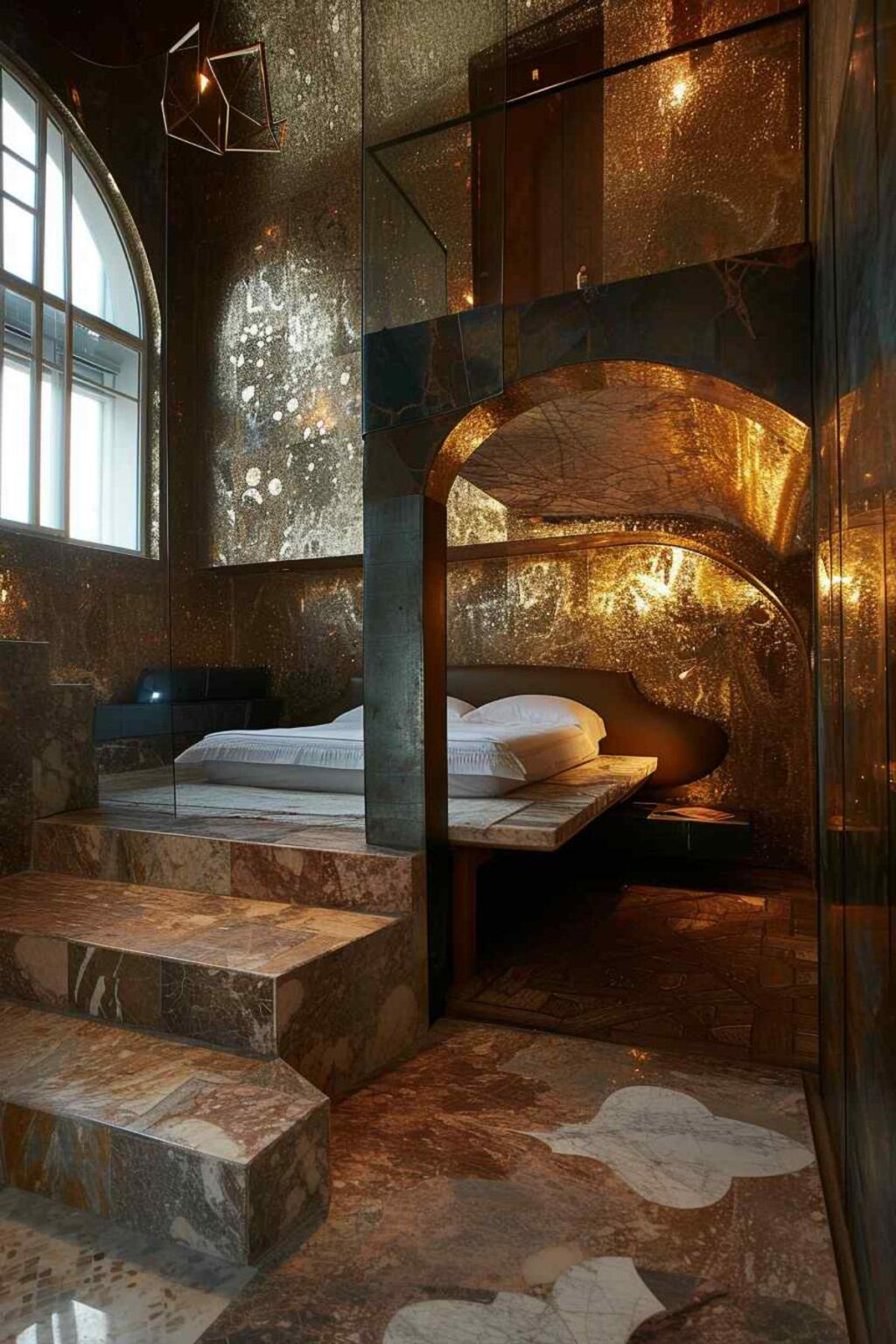 56 Bedroom Ideas that Flaunt Byzantine-Art Deco Mashup with ...