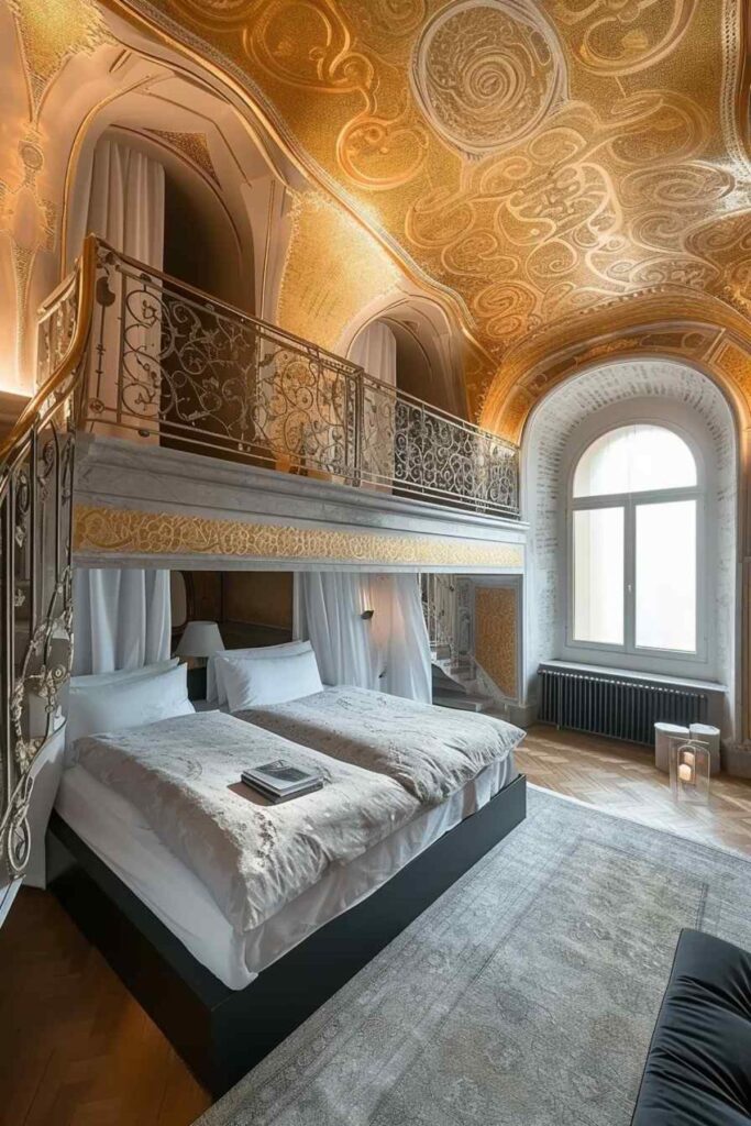 56 Bedroom Ideas that Flaunt Byzantine-Art Deco Mashup with ...