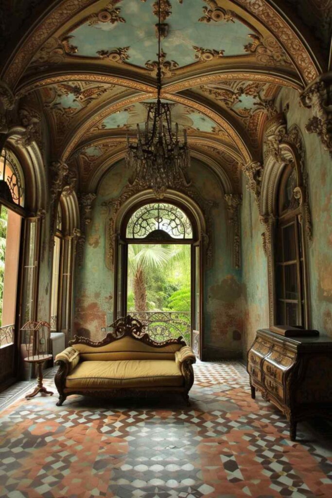 50 Bedrooms Infused with Renaissance Grace and Rococo Whimsy (Concept ...