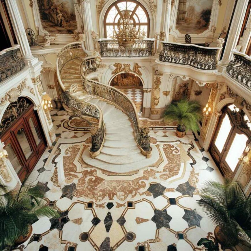Grand Entrances 51 Foyers Inspired by Renaissance and Rococo Elegance ...