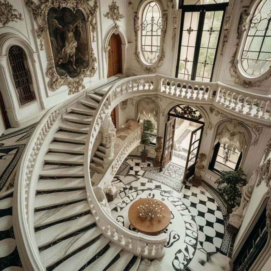 Grand Entrances 51 Foyers Inspired by Renaissance and Rococo Elegance ...