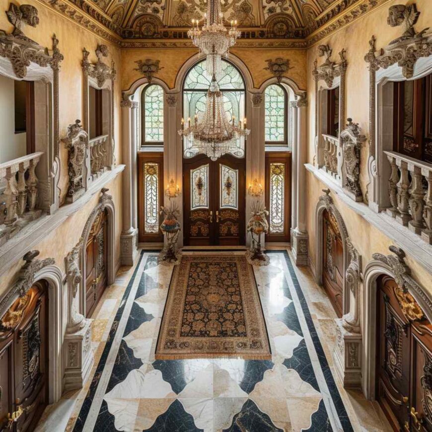 Grand Entrances 51 Foyers Inspired by Renaissance and Rococo Elegance ...