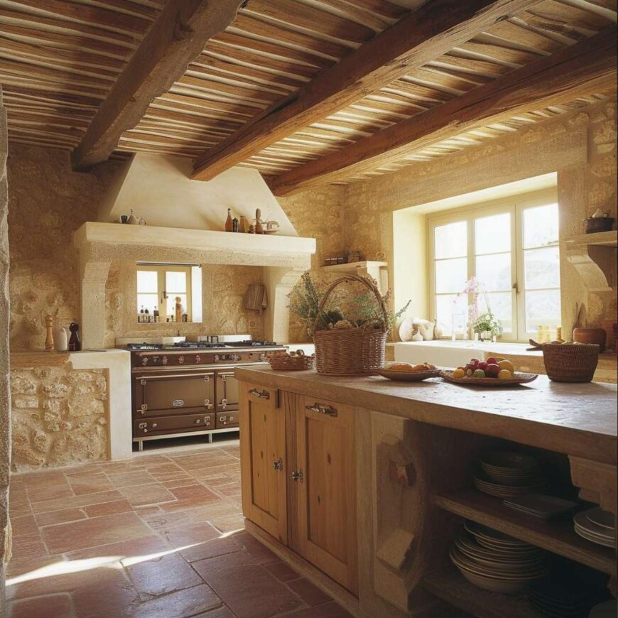 Exploring the Rustic Elegance of 50 French Country Kitchen Designs ...