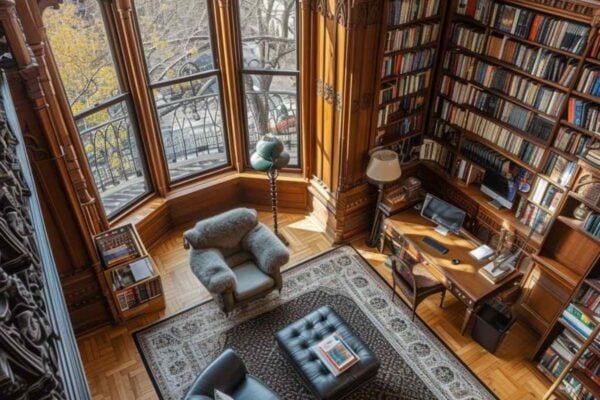 Parts of a Desk (Diagrams of Computer and Built-In Desks)