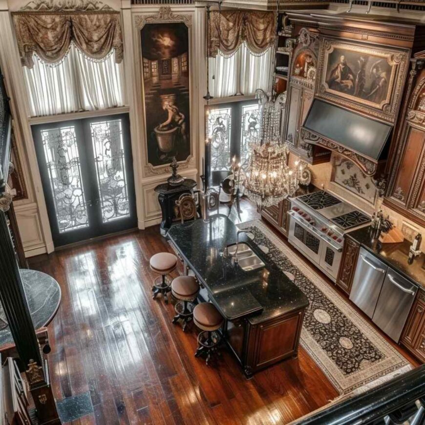 60 Kitchens Capturing the Essence of Renaissance and Rococo (Concept ...