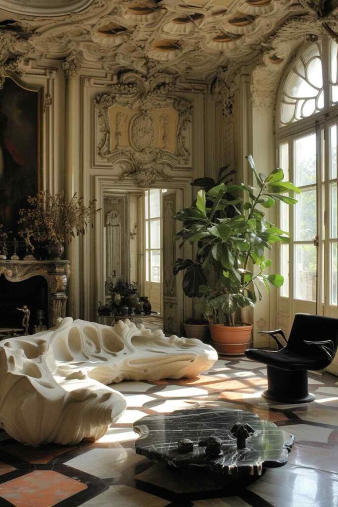 59 Living Room Designs Featuring Mashup of Renaissance and Rococo ...