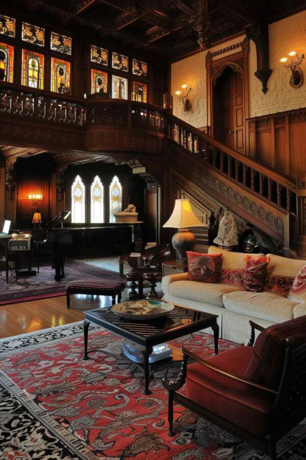 Grand Designs: 42 Living Rooms Inspired by Baroque and Gothic Styles ...