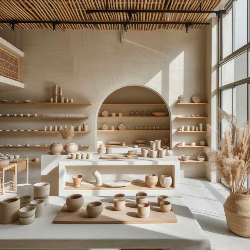 38 Pottery Studio Spaces Where Minimalist Design Sparks Maximum ...
