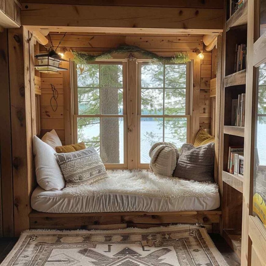 46 Reading Nooks Stretch Out with Cottagecore and Scandinese Design ...