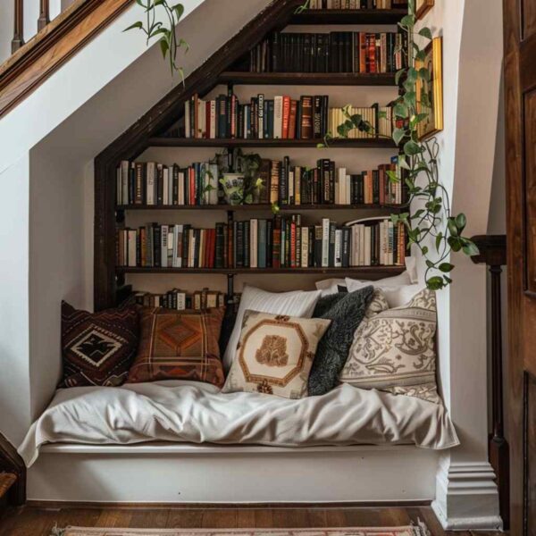 46 Reading Nooks Stretch Out with Cottagecore and Scandinese Design ...