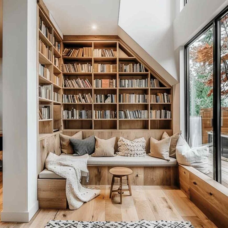 46 Reading Nooks Stretch Out with Cottagecore and Scandinese Design ...