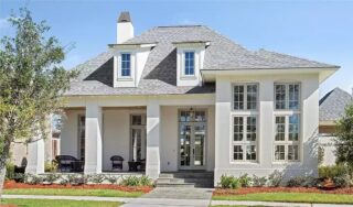 Single-Story Southern Style 3-Bedroom Melrose Home with Front Porch and ...