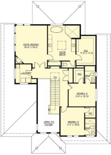 5-Bedroom Contemporary Two-Story Cassidy Home with Open-Concept Living ...