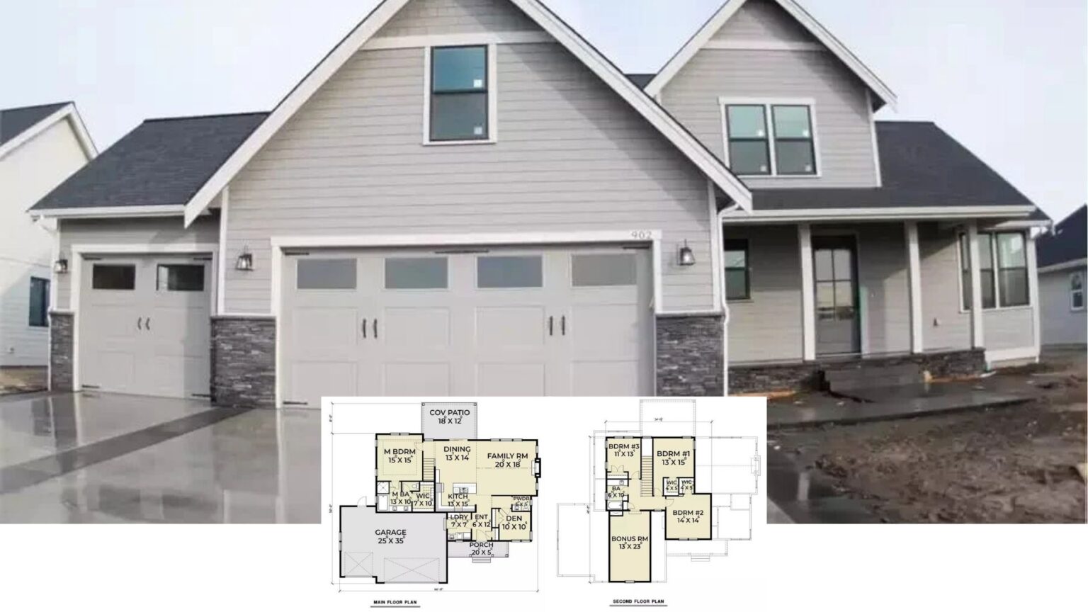 Discover This 2,852 Sq. Ft. 4 Bedroom Home with Dual Garages – Check ...