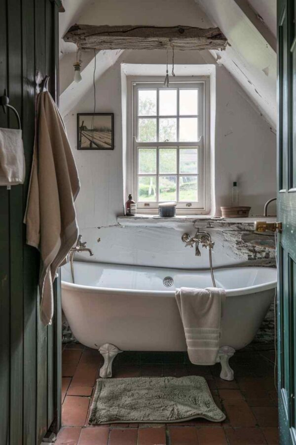 28 Hygge Bathrooms Featuring the Timeless Fusion of Farmhouse ...