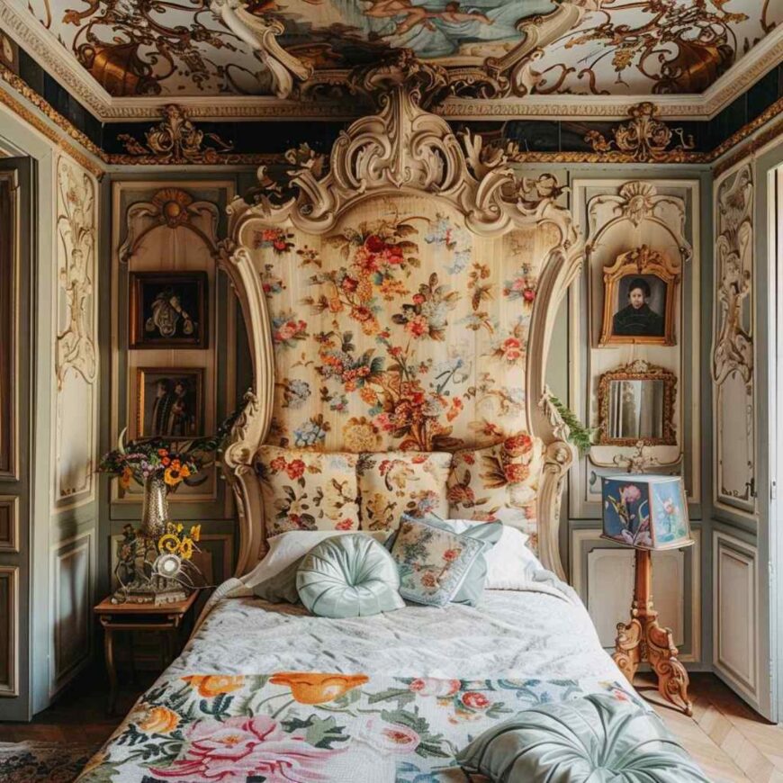 32 Bedrooms Where French Country Meets the Boldness of Maximalist ...