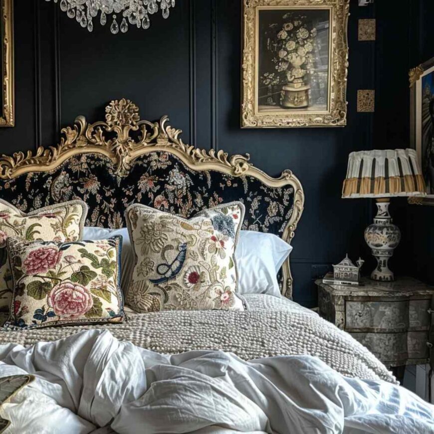 32 Bedrooms Where French Country Meets the Boldness of Maximalist ...