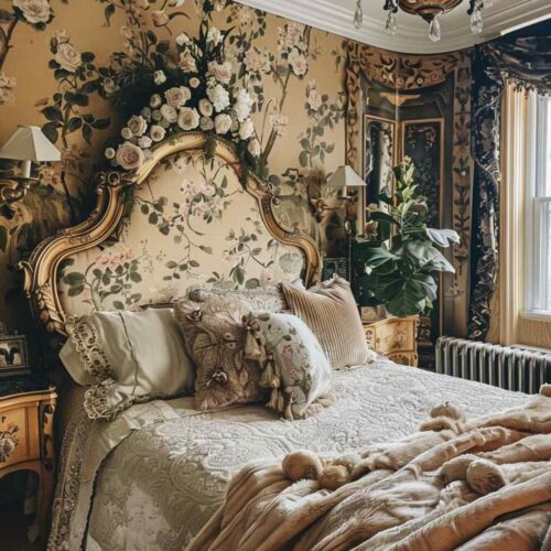 32 Bedrooms Where French Country Meets the Boldness of Maximalist ...