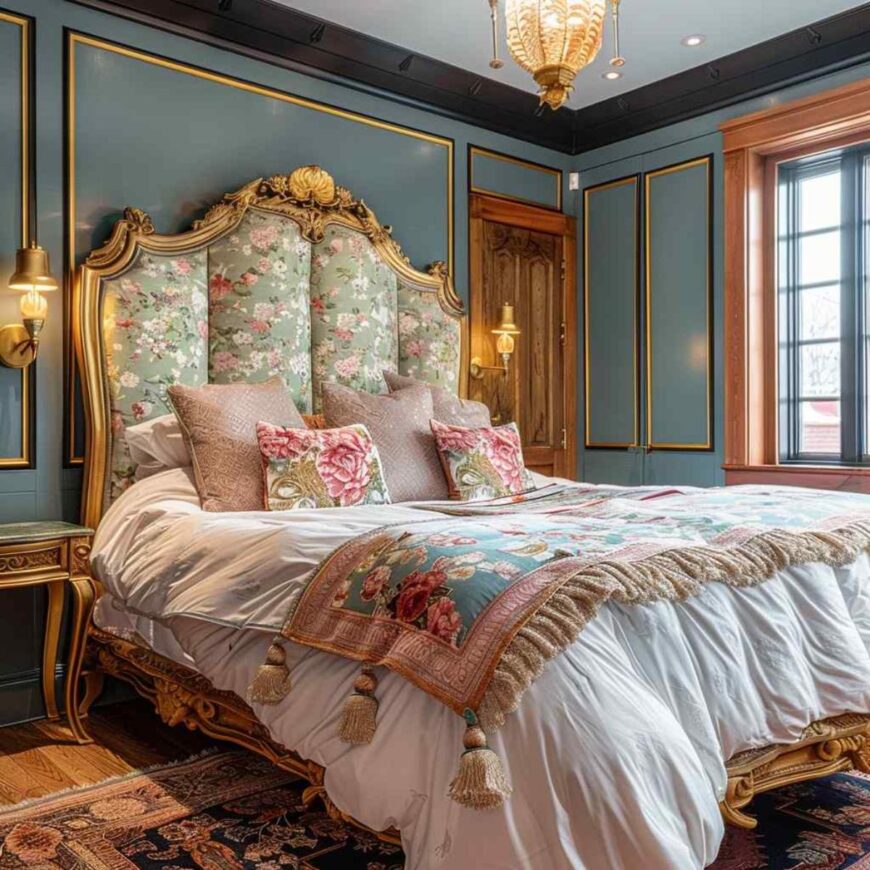 32 Bedrooms Where French Country Meets the Boldness of Maximalist ...