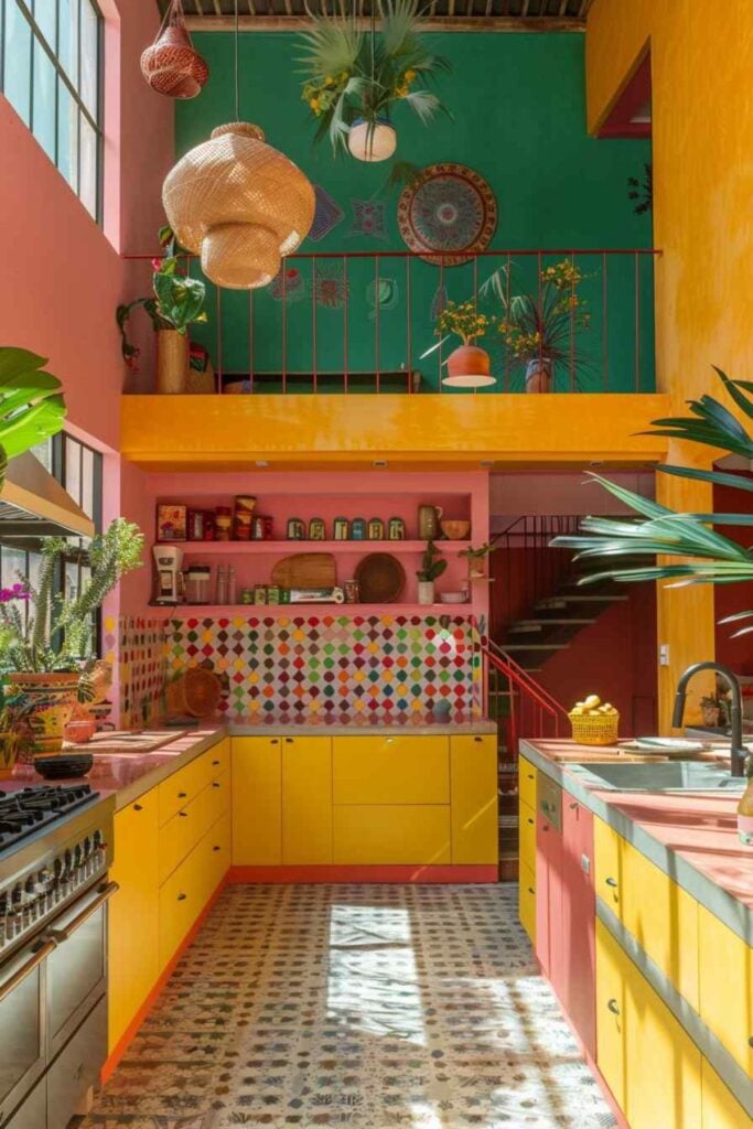33 Maximalist Kitchens Designed with an Abundance of Color (Concept ...
