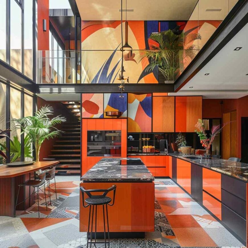33 Maximalist Kitchens Designed with an Abundance of Color (Concept ...