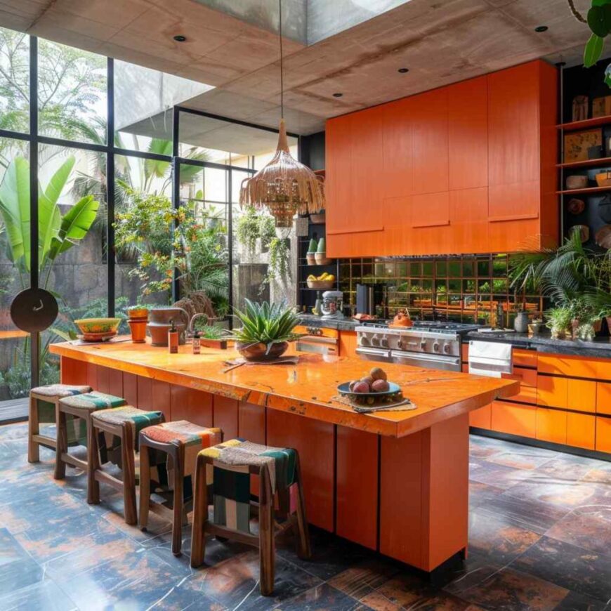 33 Maximalist Kitchens Designed with an Abundance of Color (Concept ...