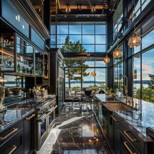 28 Kitchens Embrace the Rich Textures of Baroque, Glam and Rococo ...