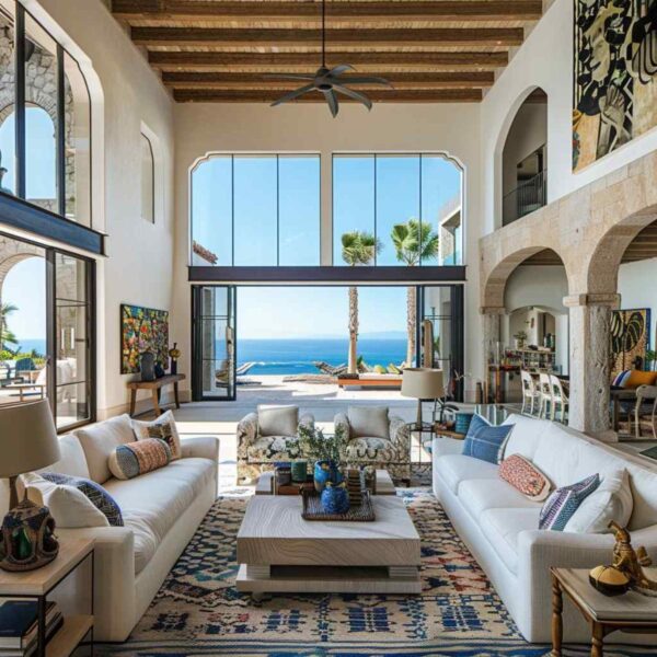28 Layered Living Rooms Designed with Eclectic Contrasts (Concept ...