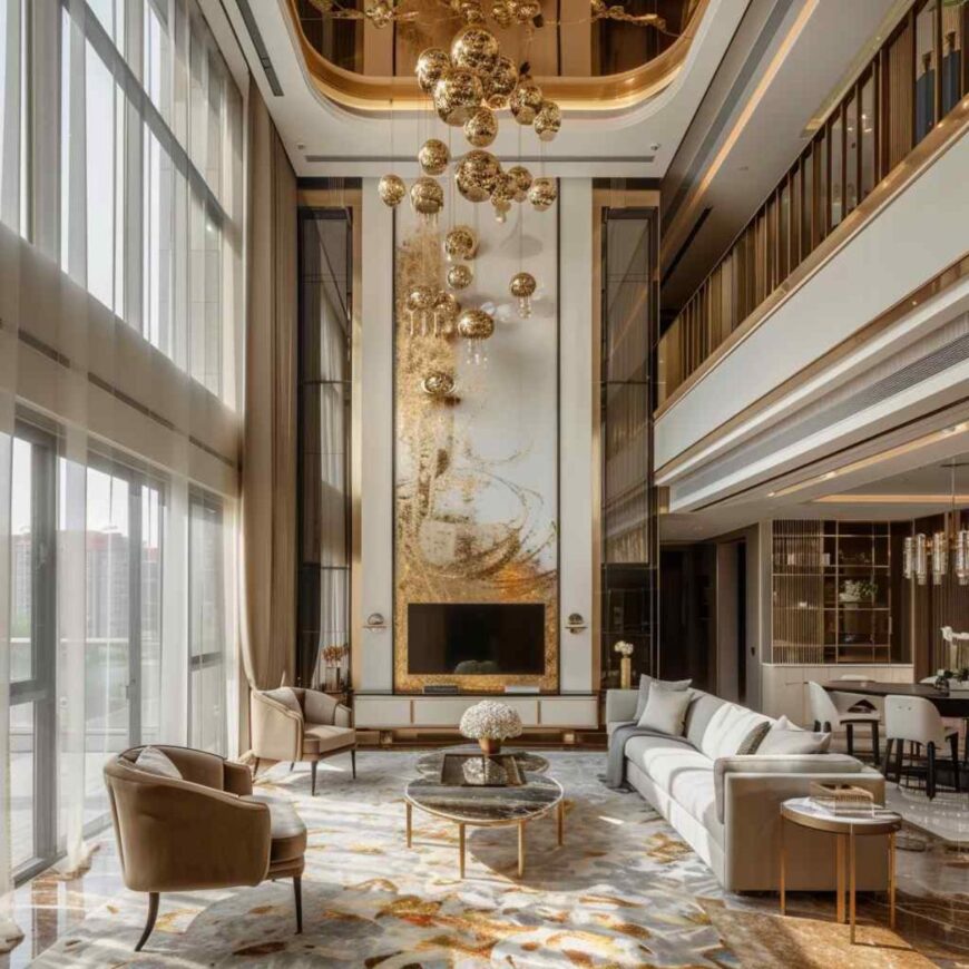 23 Living Rooms Where the Ornamental Meets the Opulent (Concept ...