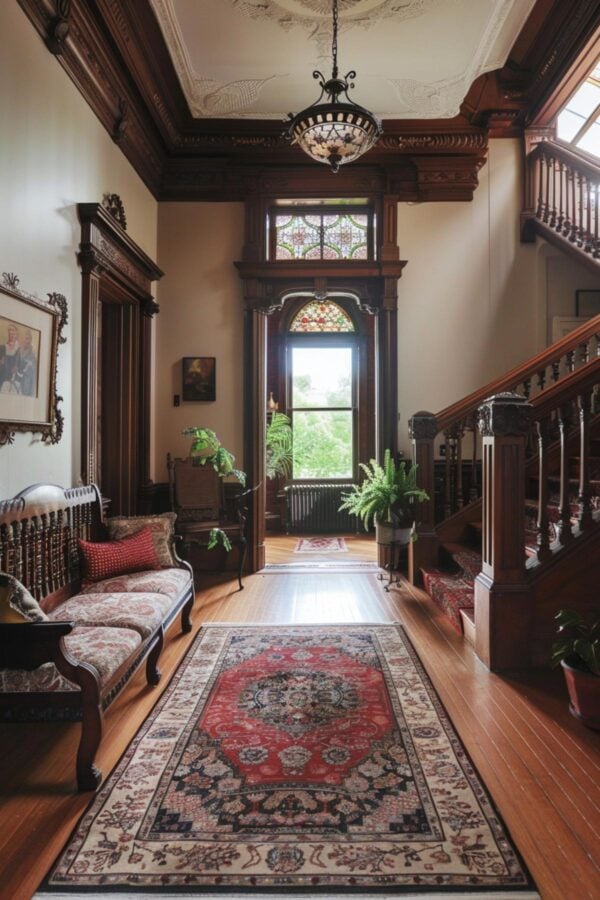 48 Modern Victorian Cozy Foyers in Timeless Elegance with Contemporary ...