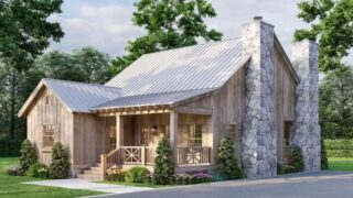 Step Inside this Picture-Perfect 2-Bedroom Rustic Cabin (1,266 Sq. Ft ...