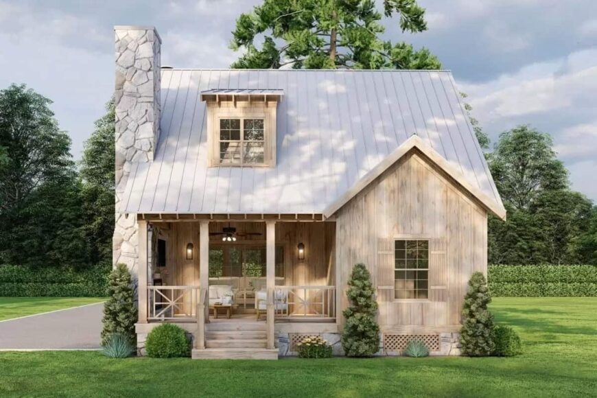 Step Inside this Picture-Perfect 2-Bedroom Rustic Cabin (1,266 Sq. Ft ...