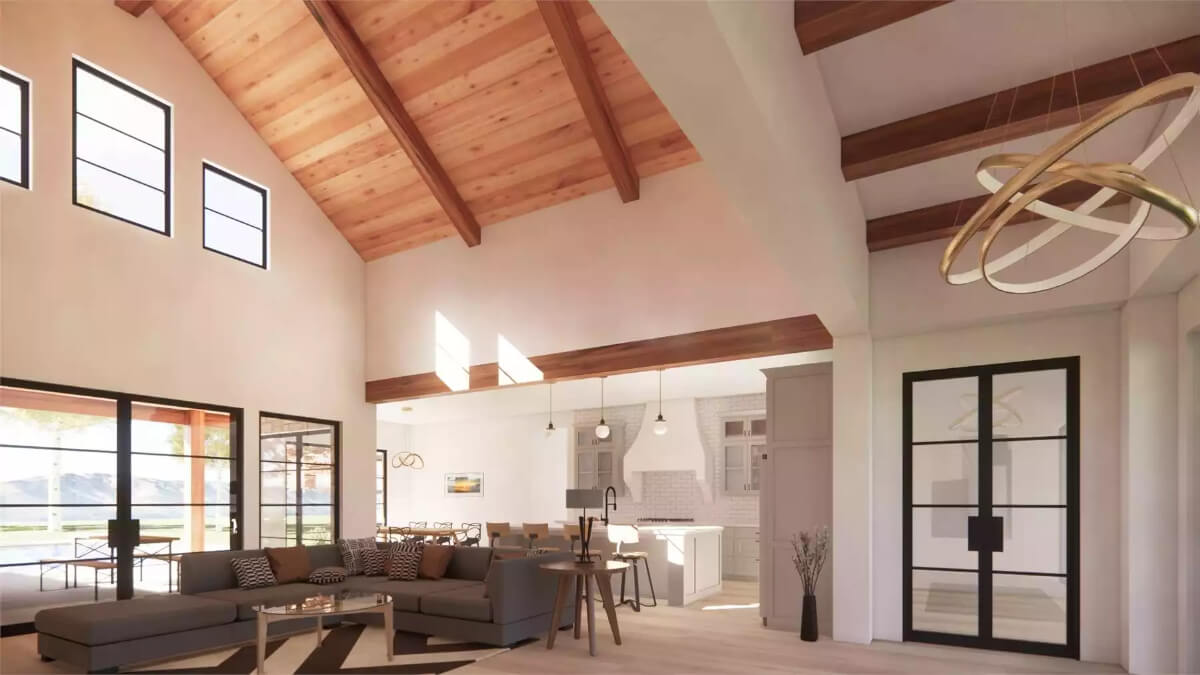 4-Bedroom European Style Single-Story The Purcell Home with Covered ...