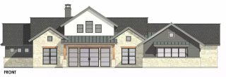 4-Bedroom European Style Single-Story The Purcell Home with Covered ...