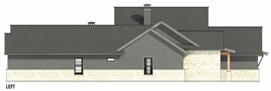 4-Bedroom European Style Single-Story The Purcell Home with Covered ...