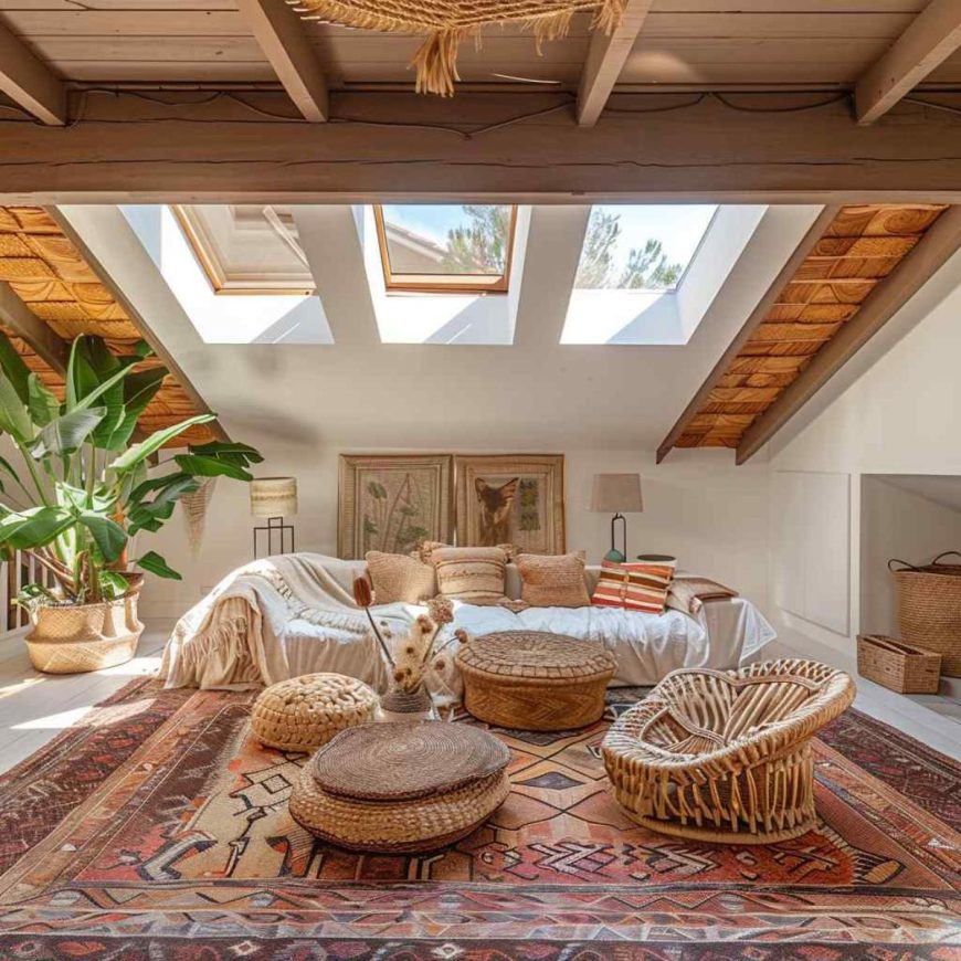 Sky High Retreats: 31 Rustic-Scandiboho Lofts Shine in Natural Light ...