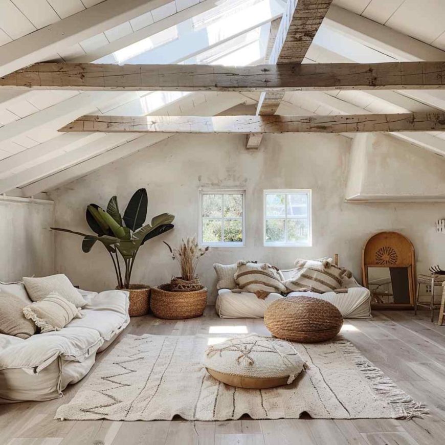 Sky High Retreats: 31 Rustic-Scandiboho Lofts Shine in Natural Light ...