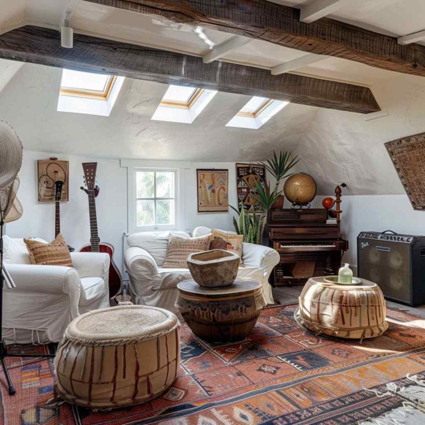Sky High Retreats: 31 Rustic-Scandiboho Lofts Shine in Natural Light ...