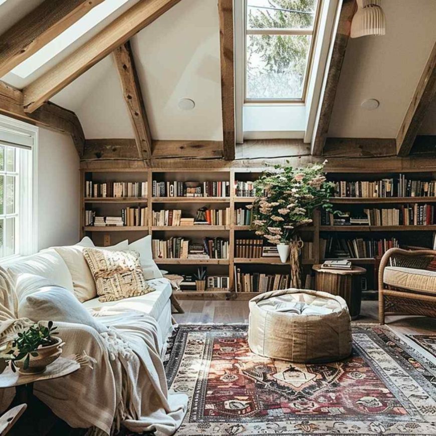 Sky High Retreats: 31 Rustic-Scandiboho Lofts Shine in Natural Light ...